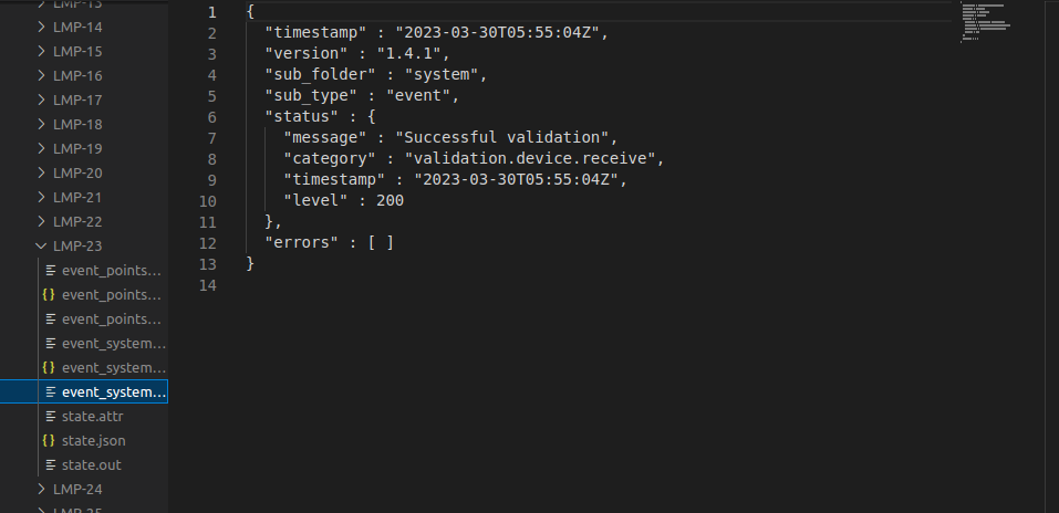 TELEMETRY-VALIDATION-UDMI-PAYLOAD-ERROR · Issue #994 · google/digitalbuildings · GitHub