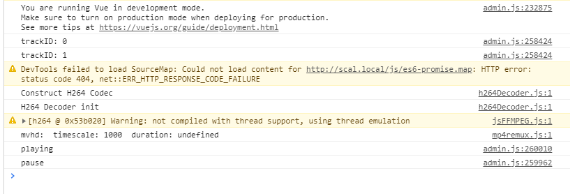 Video goes paused after one second of playing · Issue #1 · TeamDotworld/dahua-rtsp-web · GitHub