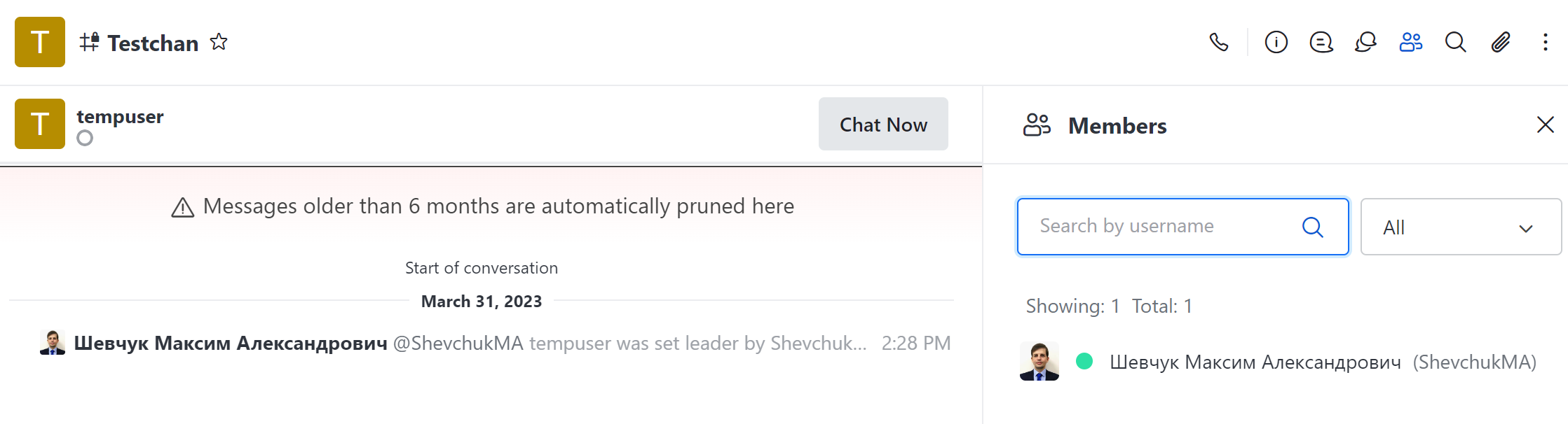 Impossible To Remove The Leader Role From A Disabled User · Issue 28727 · Rocketchatrocket