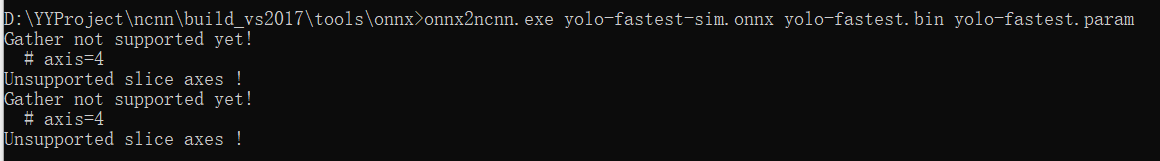 onnx_sim to bin param issue gather not support yet! · Issue #2753 · Tencent/ncnn · GitHub