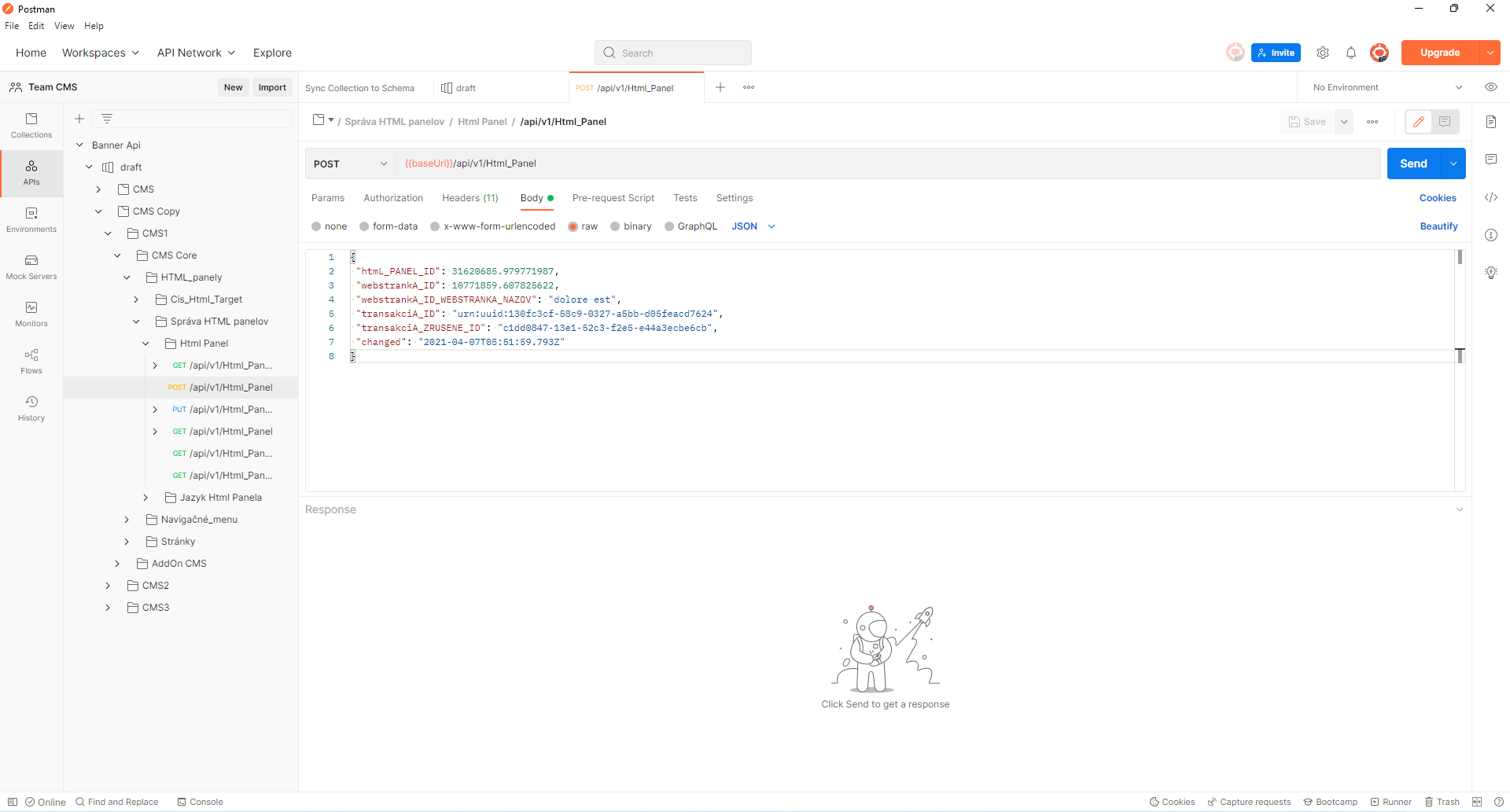 Validating Against Schema Of Body · Issue 11090 · Postmanlabs Postman App Support · Github