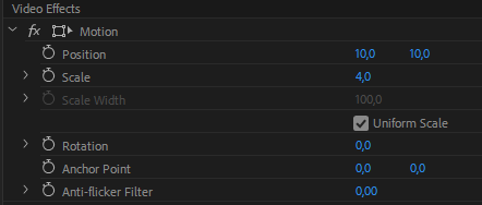 Add Position, Scale, Rotate (Transform) per Clip · Issue #253 ...
