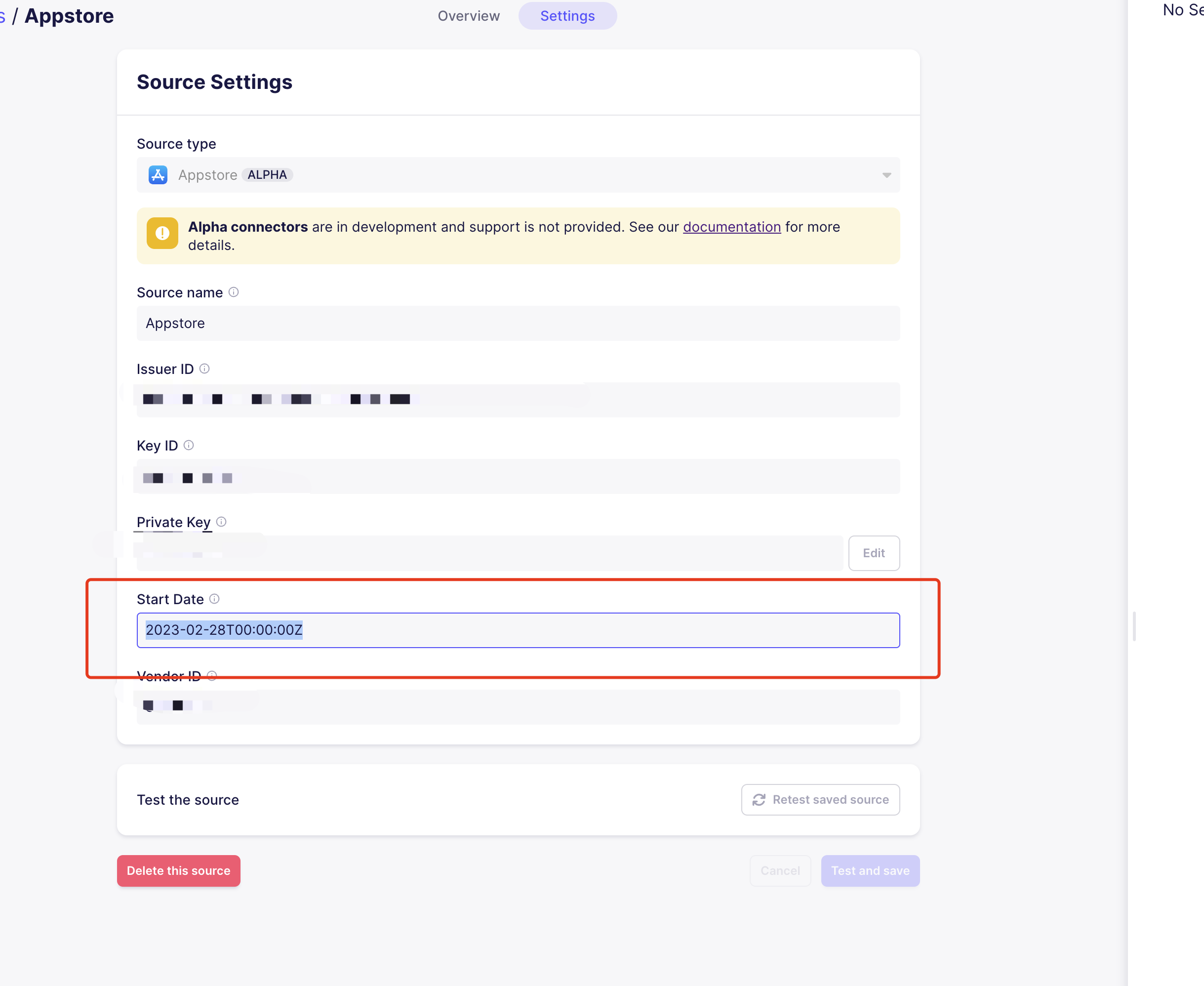 Source Appstore Unable To Get Historical Data · Issue 27822 · Airbytehqairbyte · Github 