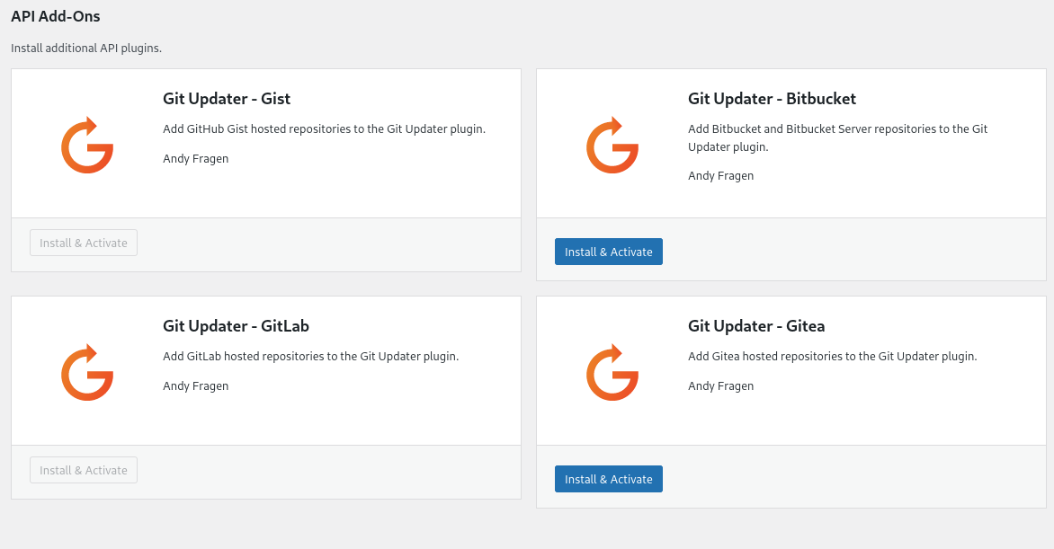 I can not enable gitlab addon · Issue #961 · afragen/git-updater · GitHub