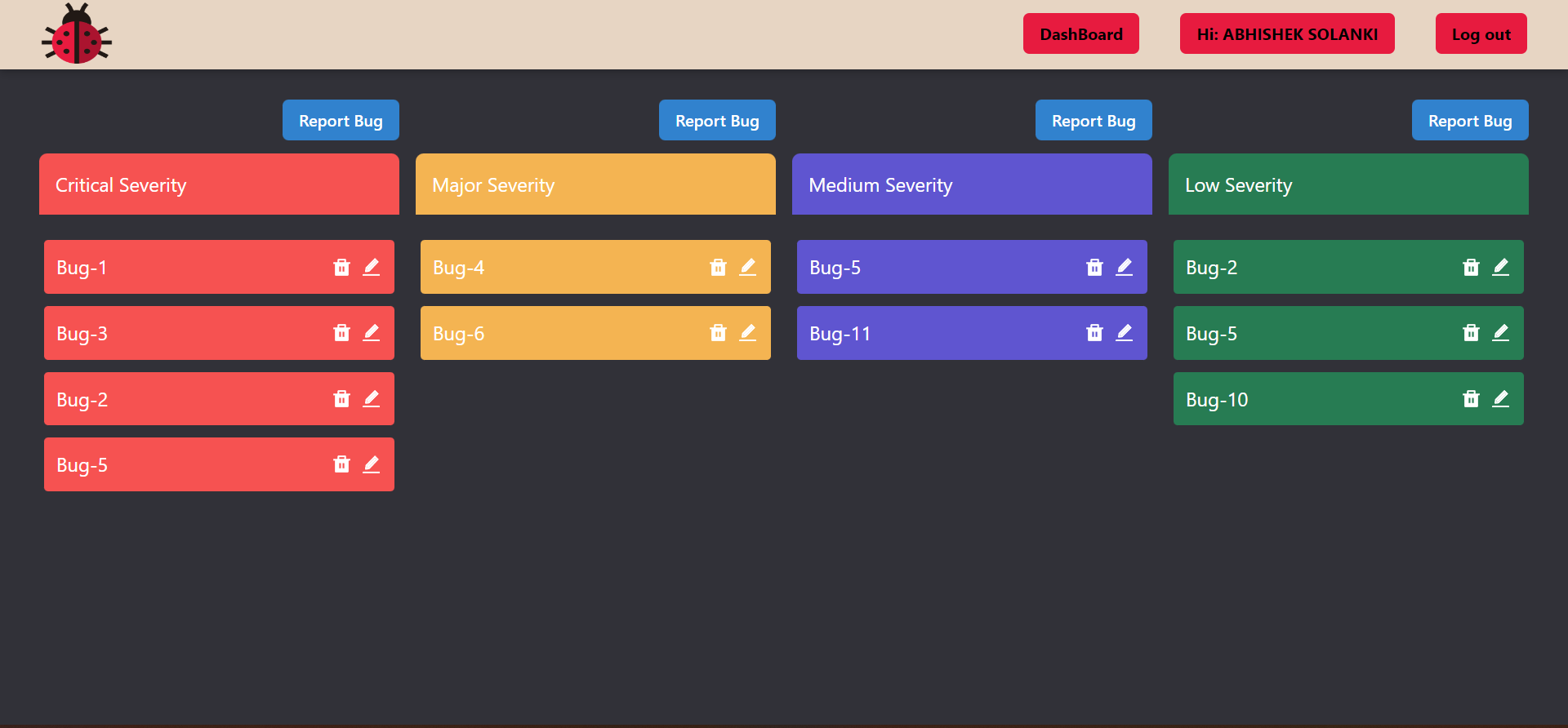 GitHub - Abhishek07788/Bug-Tracker: Bug-Tracker - MERN