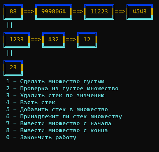 GitHub - Alpha-Dolphi/Coursework-StacksMultitude: С++ working with a multitude of stacks
