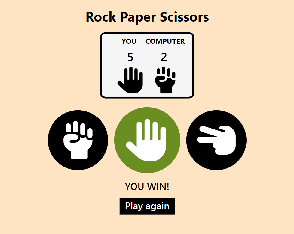 GitHub - Alpha-Dolphi/Rock-Paper-Scissors: JavaScript project