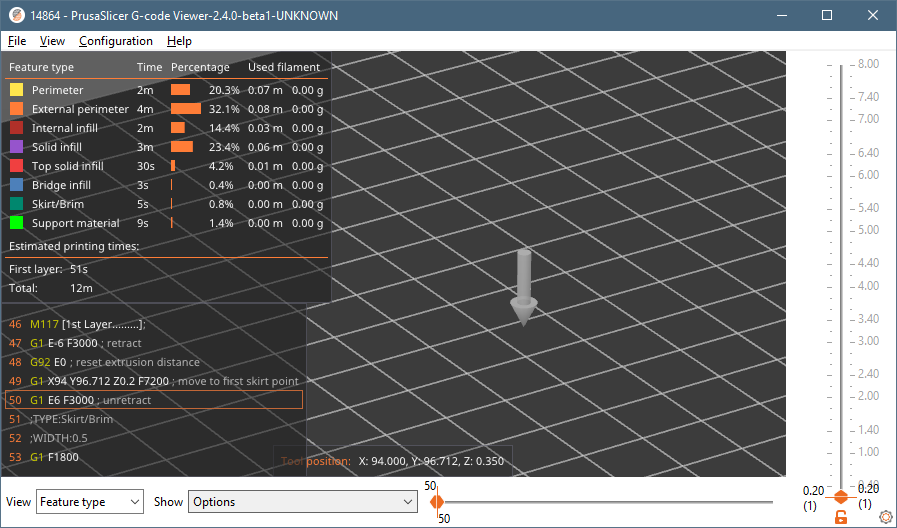 G-Code viewer does not allow scrolling through custom start G-code · Issue #7142 · prusa3d ...