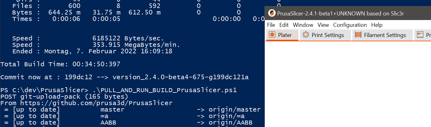 Nrai Current Build Beta4 Not Reflected On Splash · Issue 7893 · Prusa3dprusaslicer · Github
