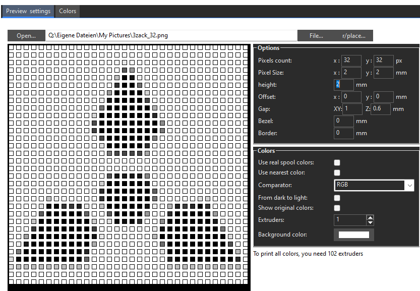 Mosaic: failed in wxBitmap · Issue #2940 · supermerill/SuperSlicer · GitHub