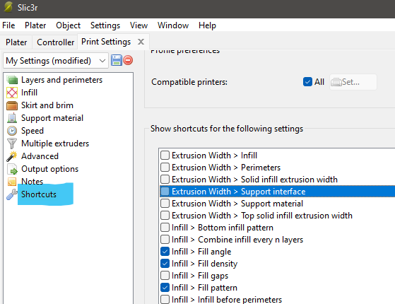 UI: add "Fill pattern" ListBox on the Plater tab (i.e. just next to "Infill percentage" ListBox ...