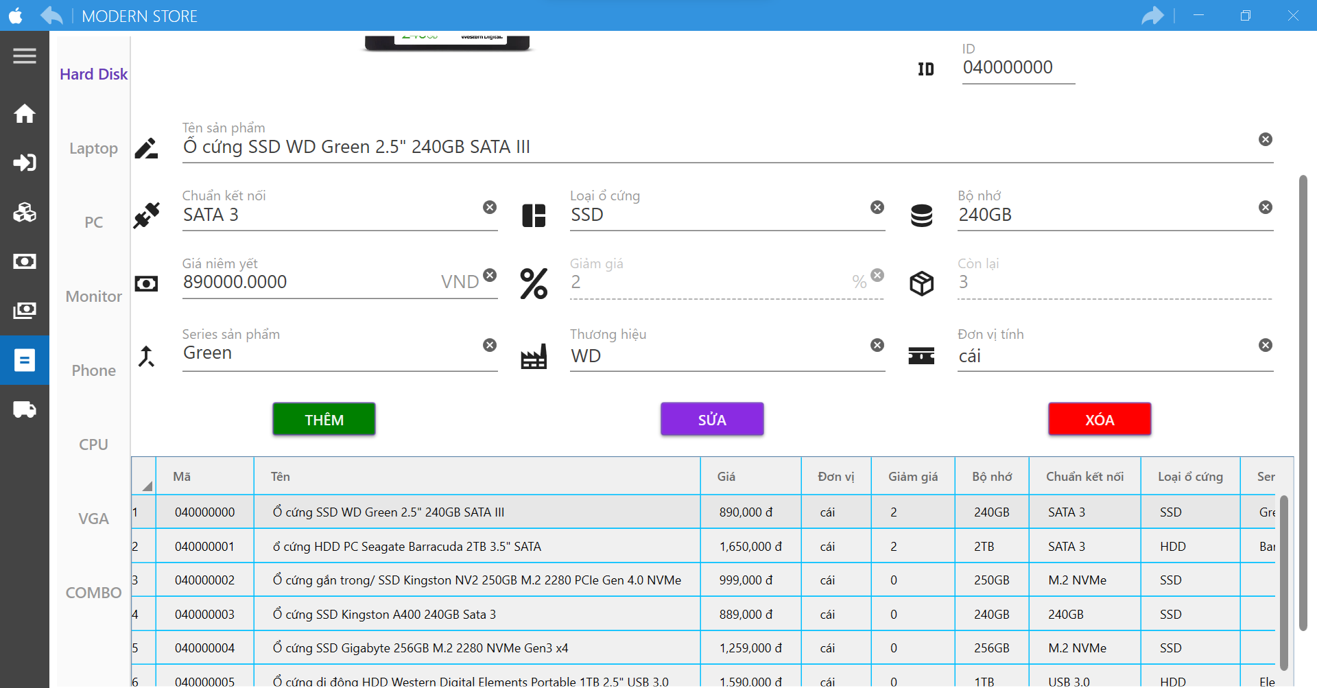 GitHub - LongTCH/ElectronicStoreManagement: Modular WPF MVVM .NET 6 Application