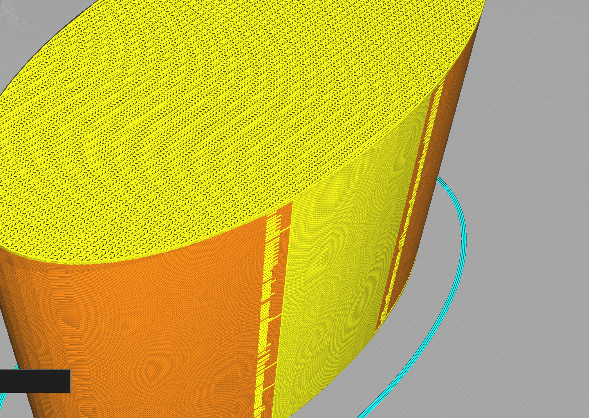extra Infill wall count isnt affected by affected by infill layer ...
