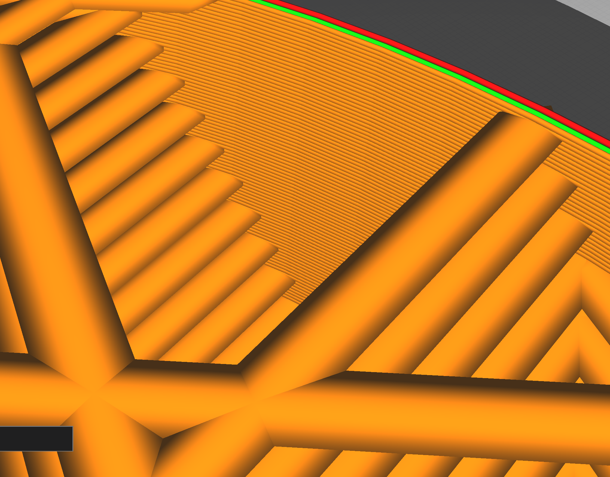 extra Infill wall count isnt affected by affected by infill layer ...