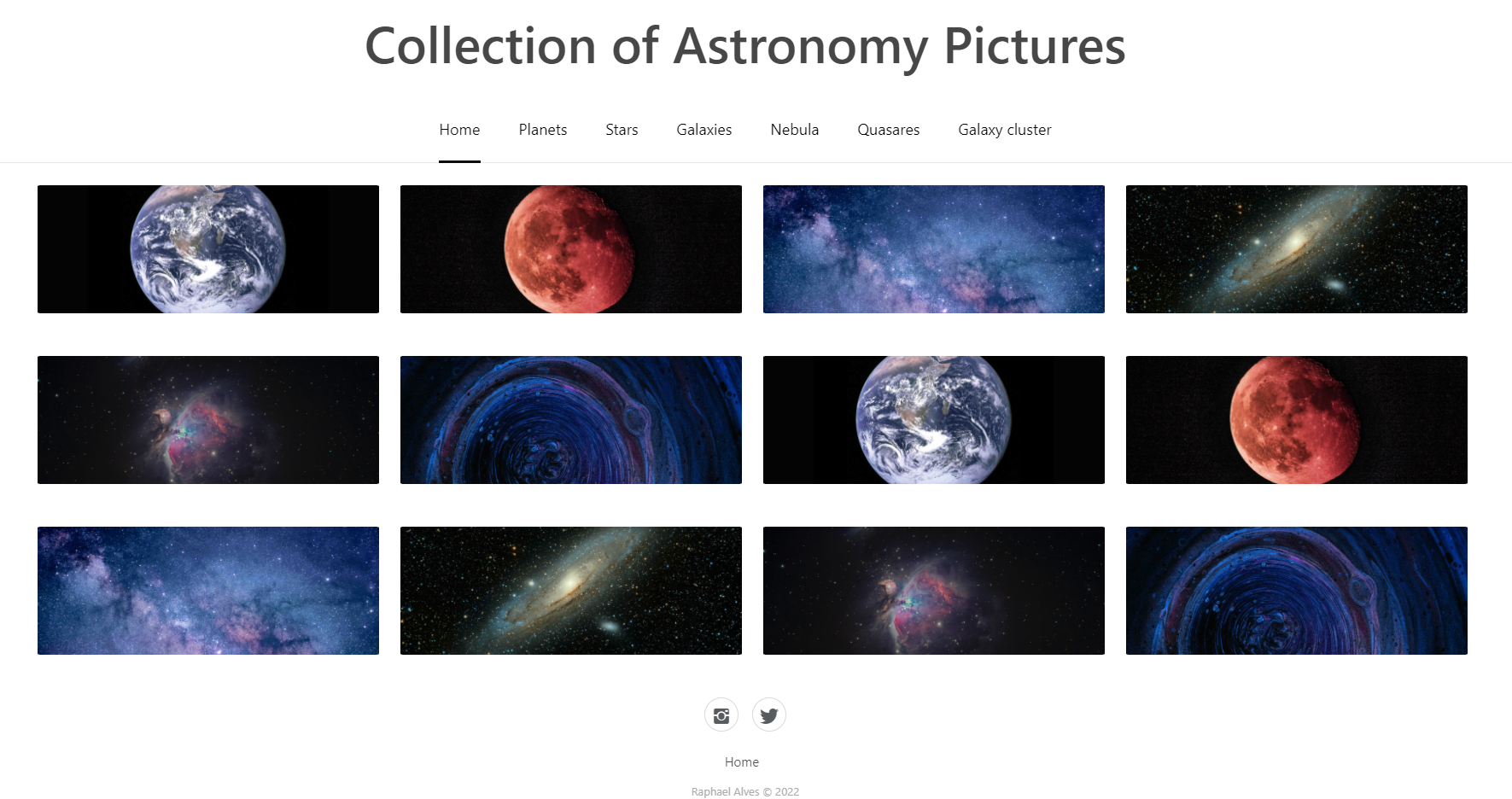 GitHub - Naph4r/Site_Astronomy_Collection