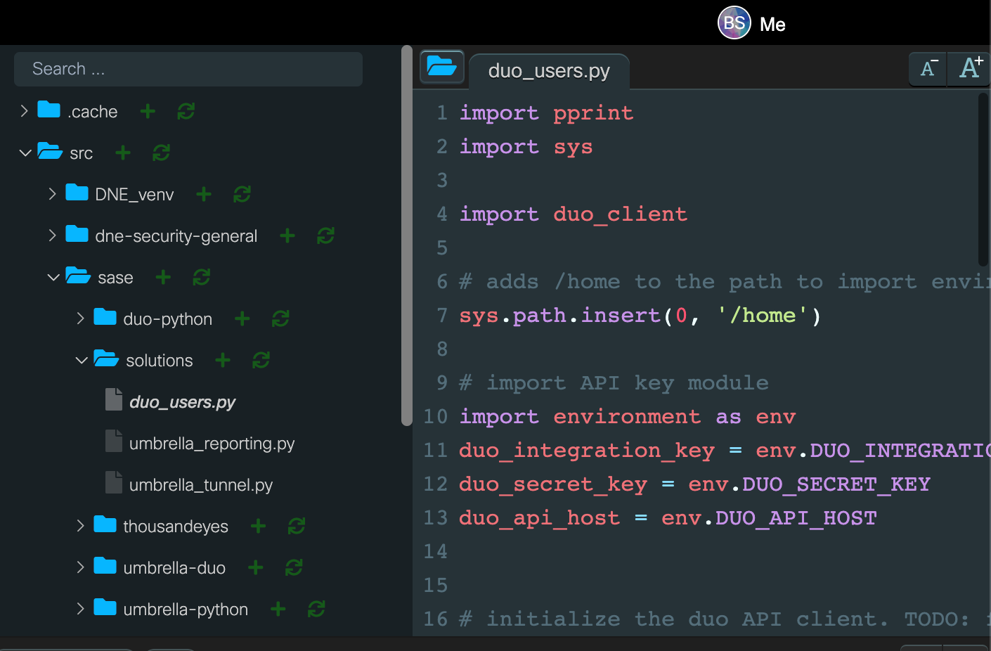 GitHub - briansak/Impact-DNE-SASE: Cisco Impact DevNet Express SASE Session