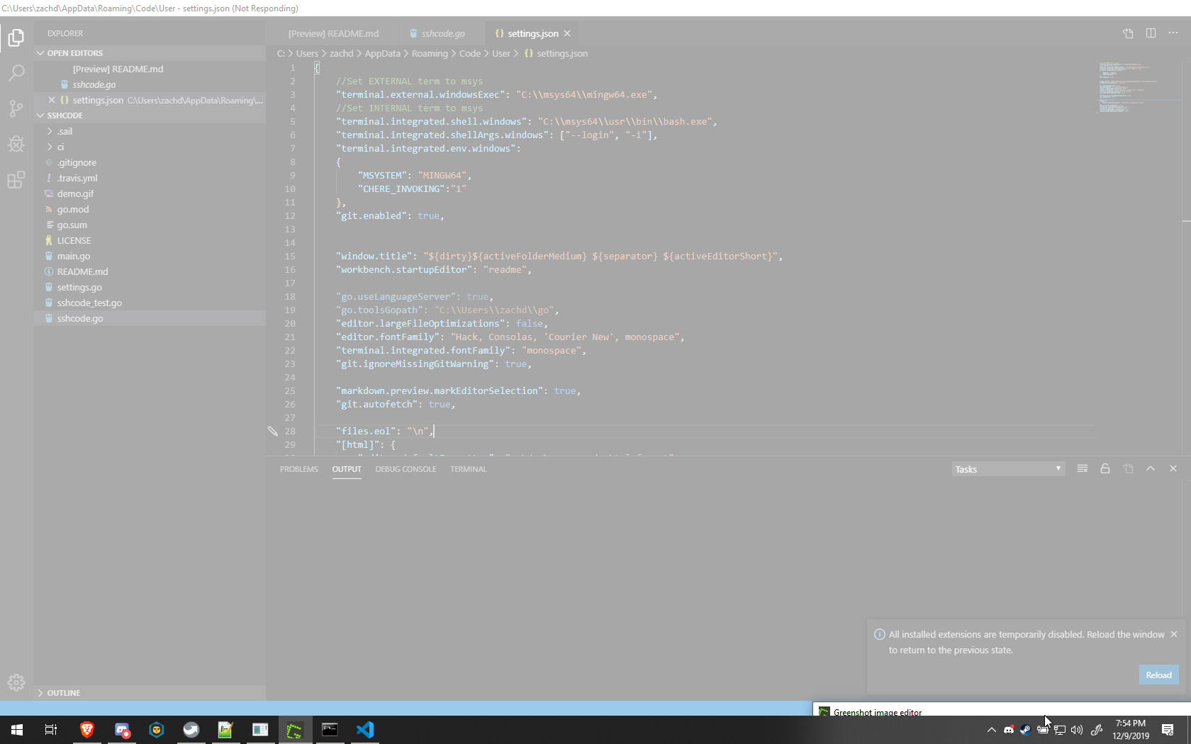 Latest update causes the window to stop responding at random · Issue ...