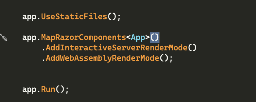 Clarify the names of the interactive render modes for Blazor and rationalize with the component ...