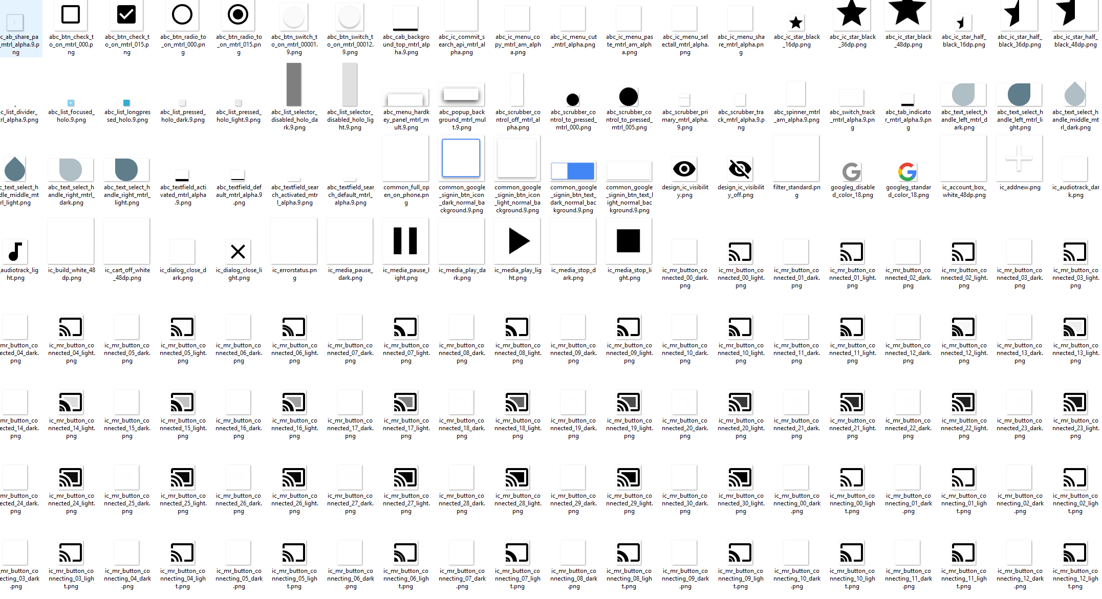 How to Exclude default material icons from Xamarin.Android Apk? · Issue ...