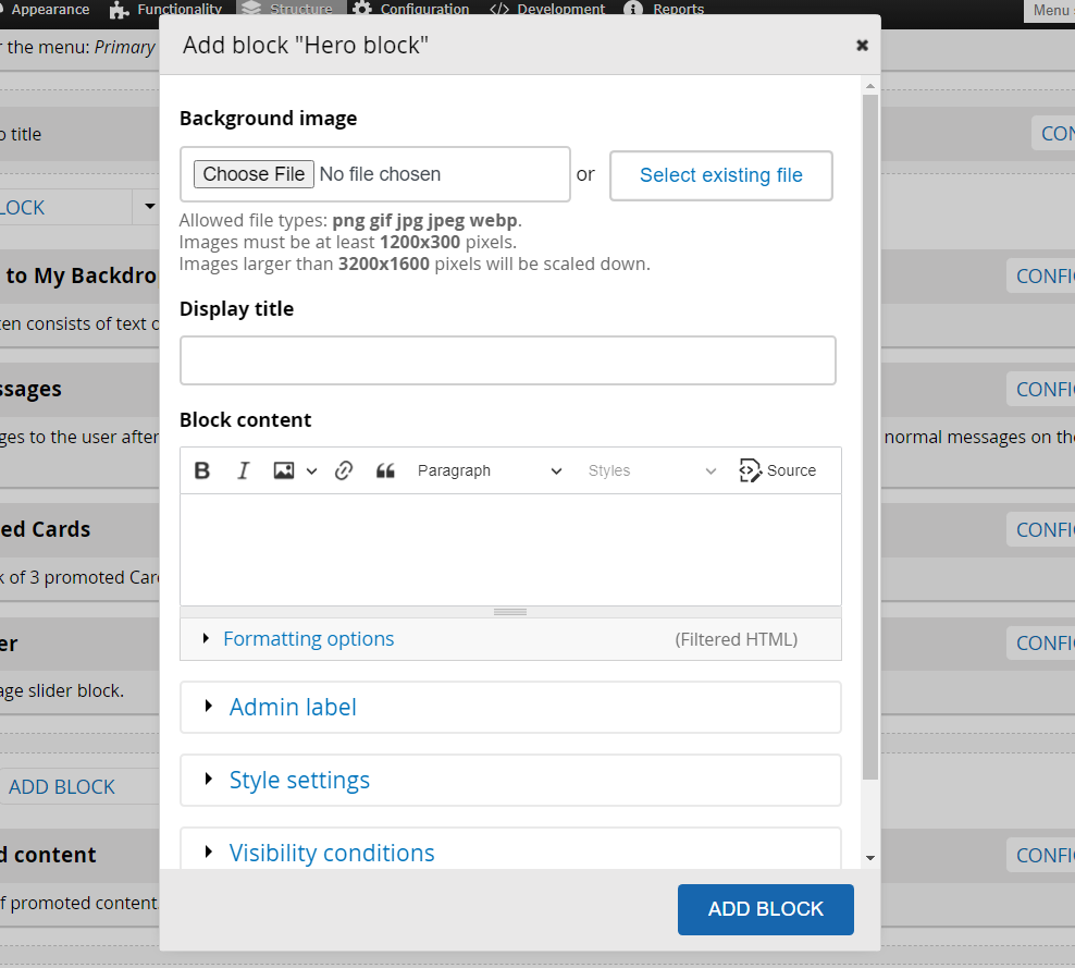 Image Browser Attached To Field Doesnt Work If Field Is In A Modal · Issue 6236 · Backdrop 