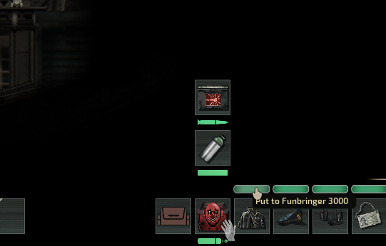 [Unstable] Funbringer can have any item in the Fuel rod slot · Issue ...