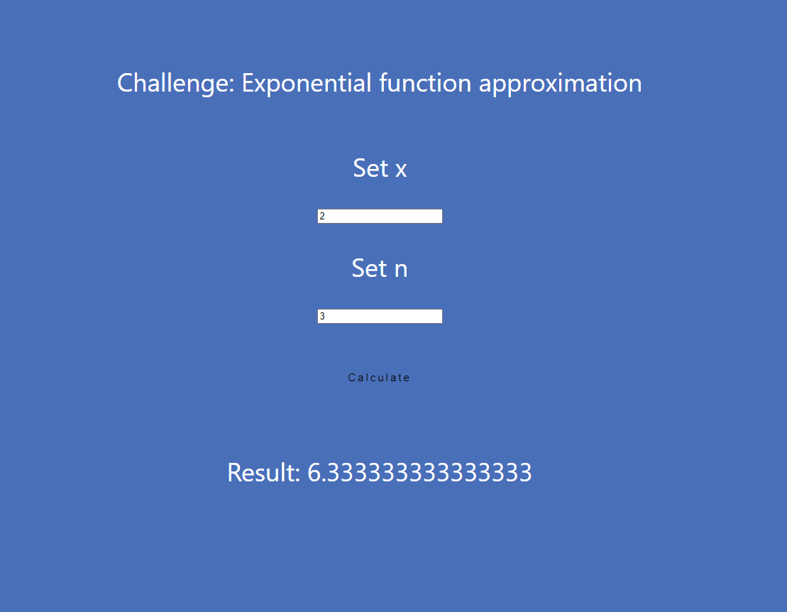 GitHub - naxinga/Exponential-function-approximation