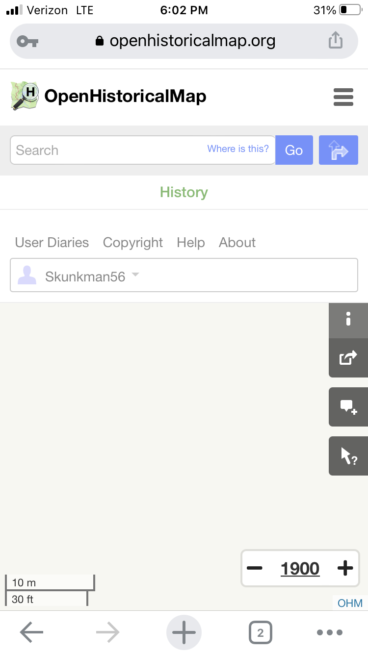 OHM iD editor on iOS - Edit button not shown · Issue #411 · OpenHistoricalMap/issues · GitHub