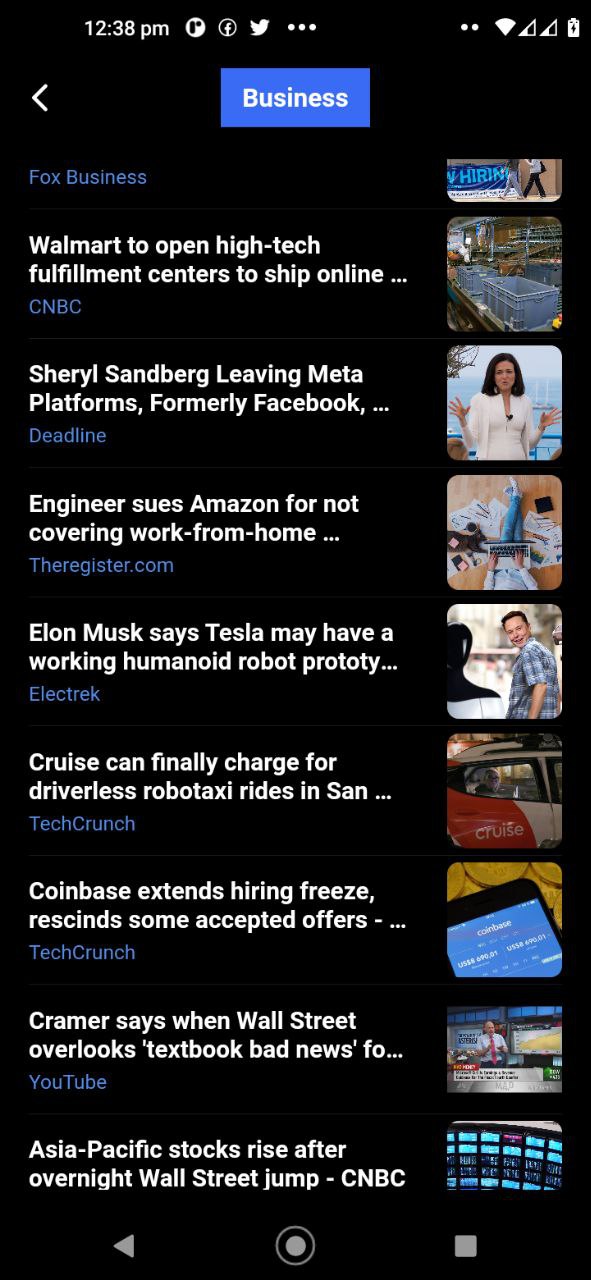 GitHub - IwoRichard/Flutter_News_App: The aim of this project is to use the dio package to make ...