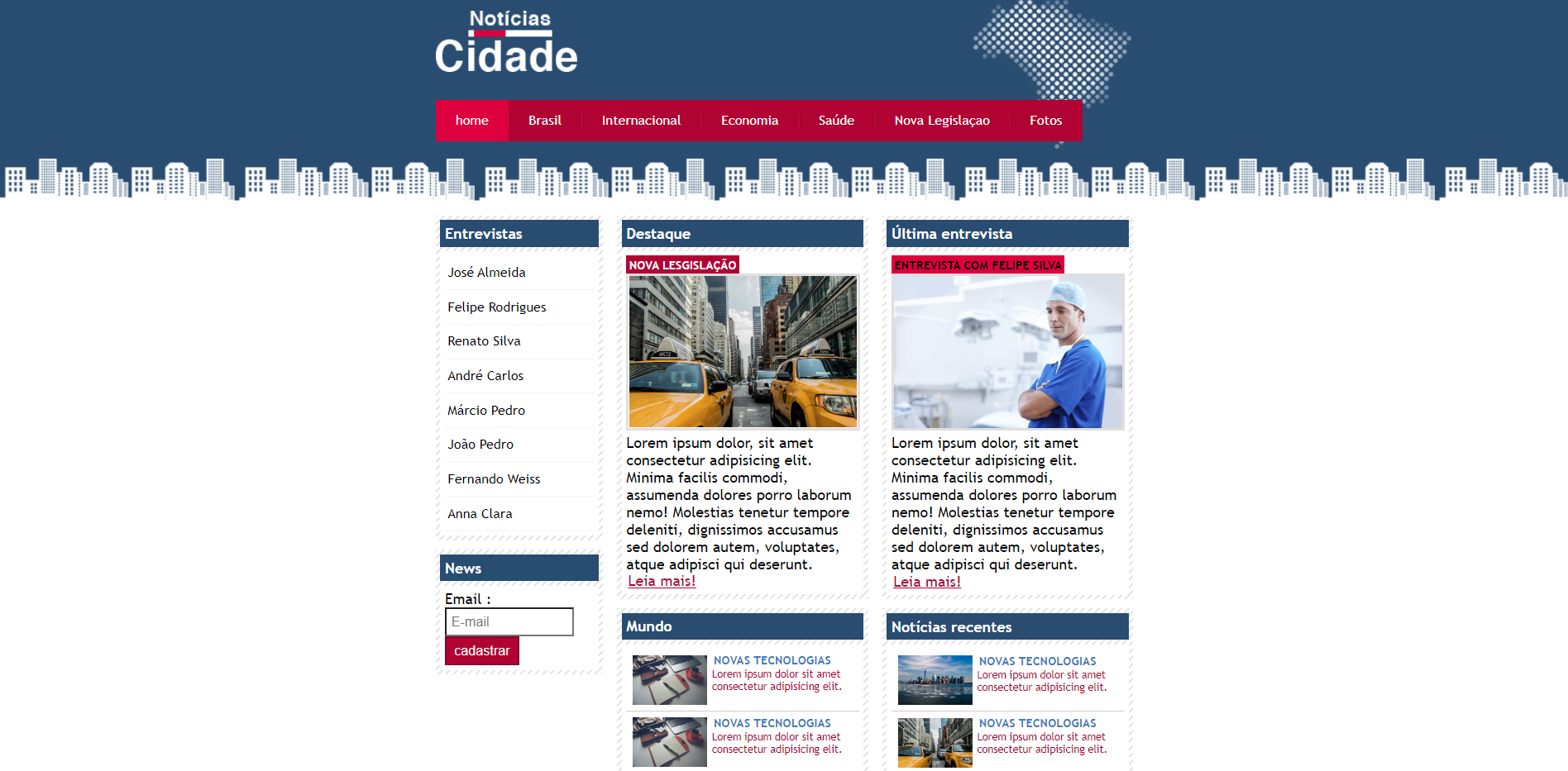 GitHub - Jonas-Victor/noticia-cidade