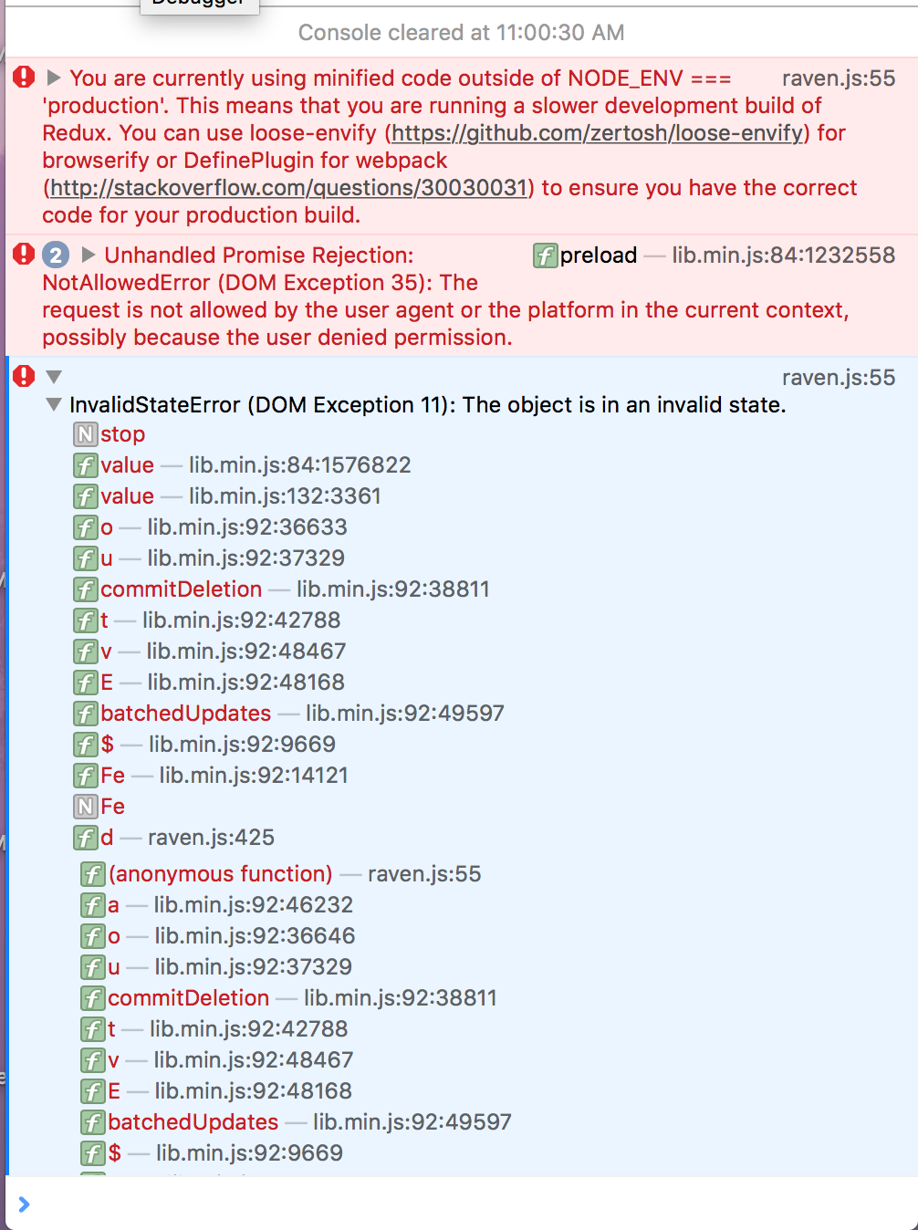 Re Recording Sound Crashes The Page · Issue 1281 · Scratchfoundation Scratch Gui · Github
