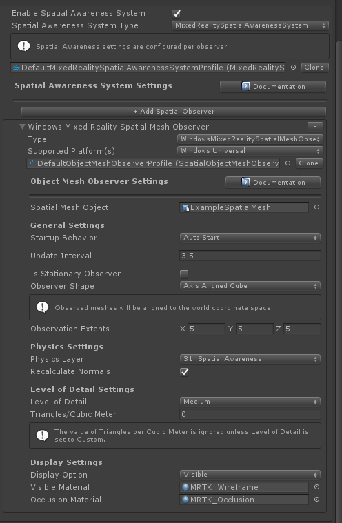 Spatialobjectmeshobserverprofile Gives Back A Serialization Error When Loading · Issue 5762 8777