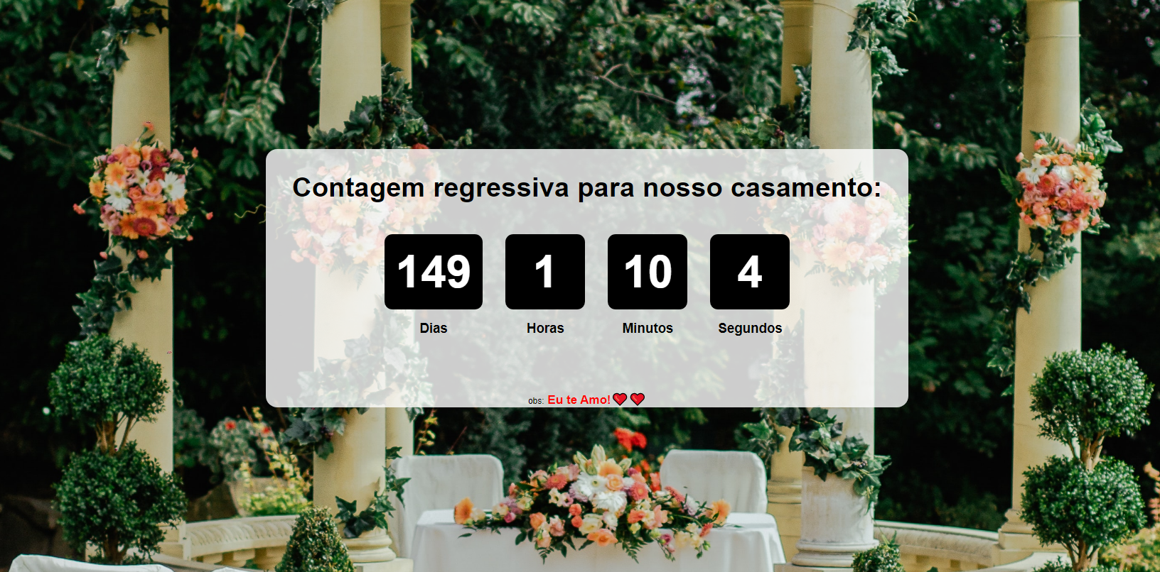 GitHub - pablokaliel/react-wedding