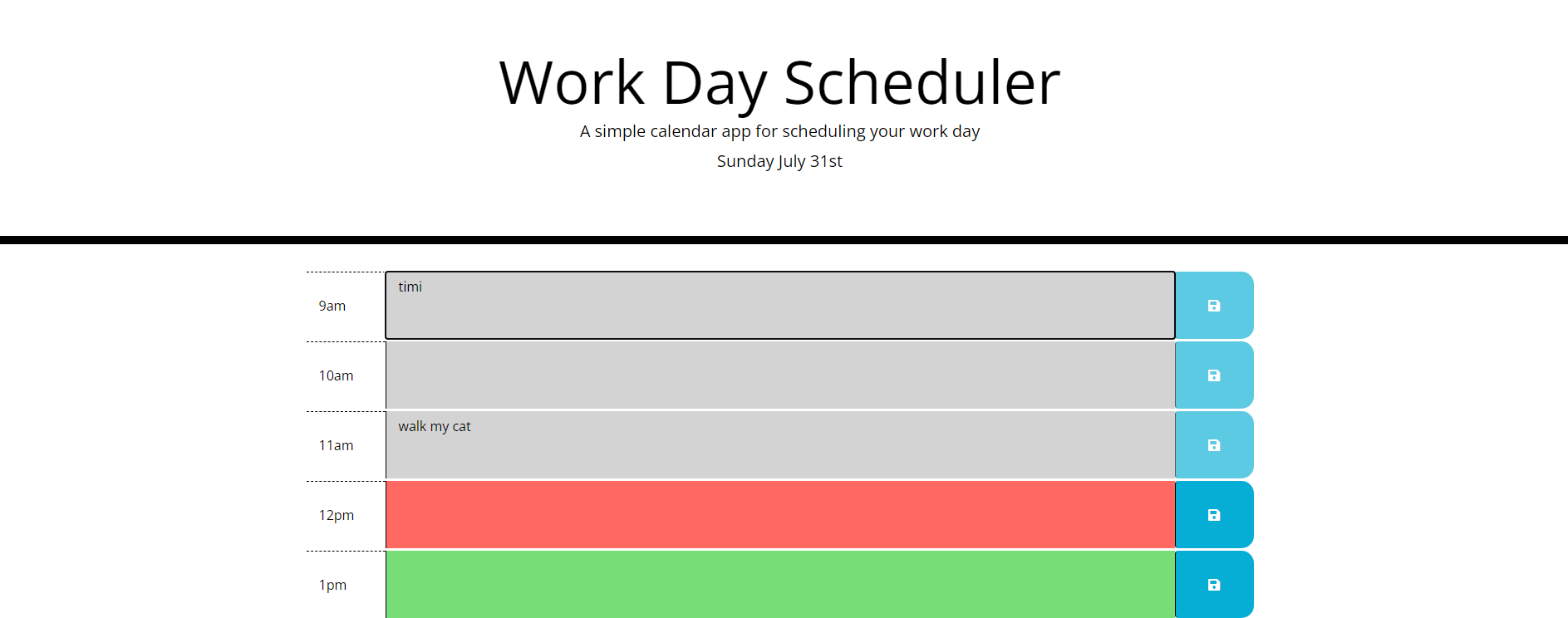 GitHub - FOR-TIMI/Workday-Scheduler