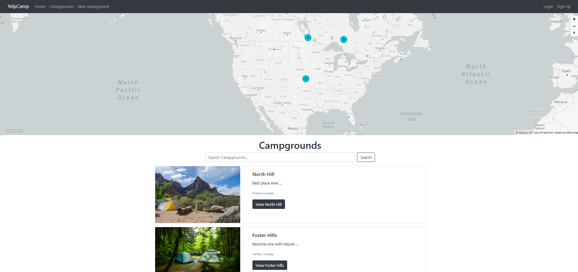 GitHub - FOR-TIMI/yelpcamp: A full-stack web application that enables ...