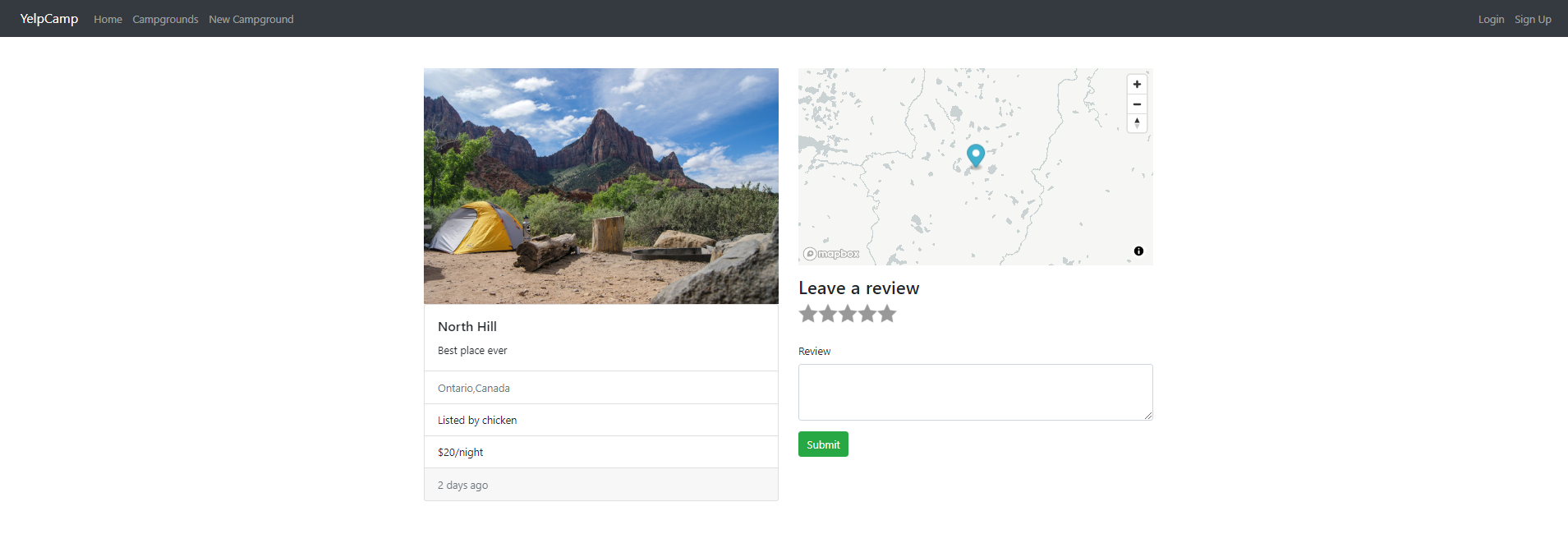 GitHub - FOR-TIMI/yelpcamp: A full-stack web application that enables ...