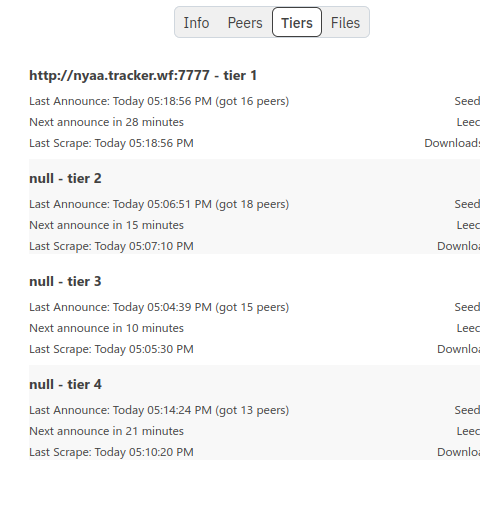 Web UI: does not display tracker domain/url correctly anymore · Issue #5504 · transmission ...