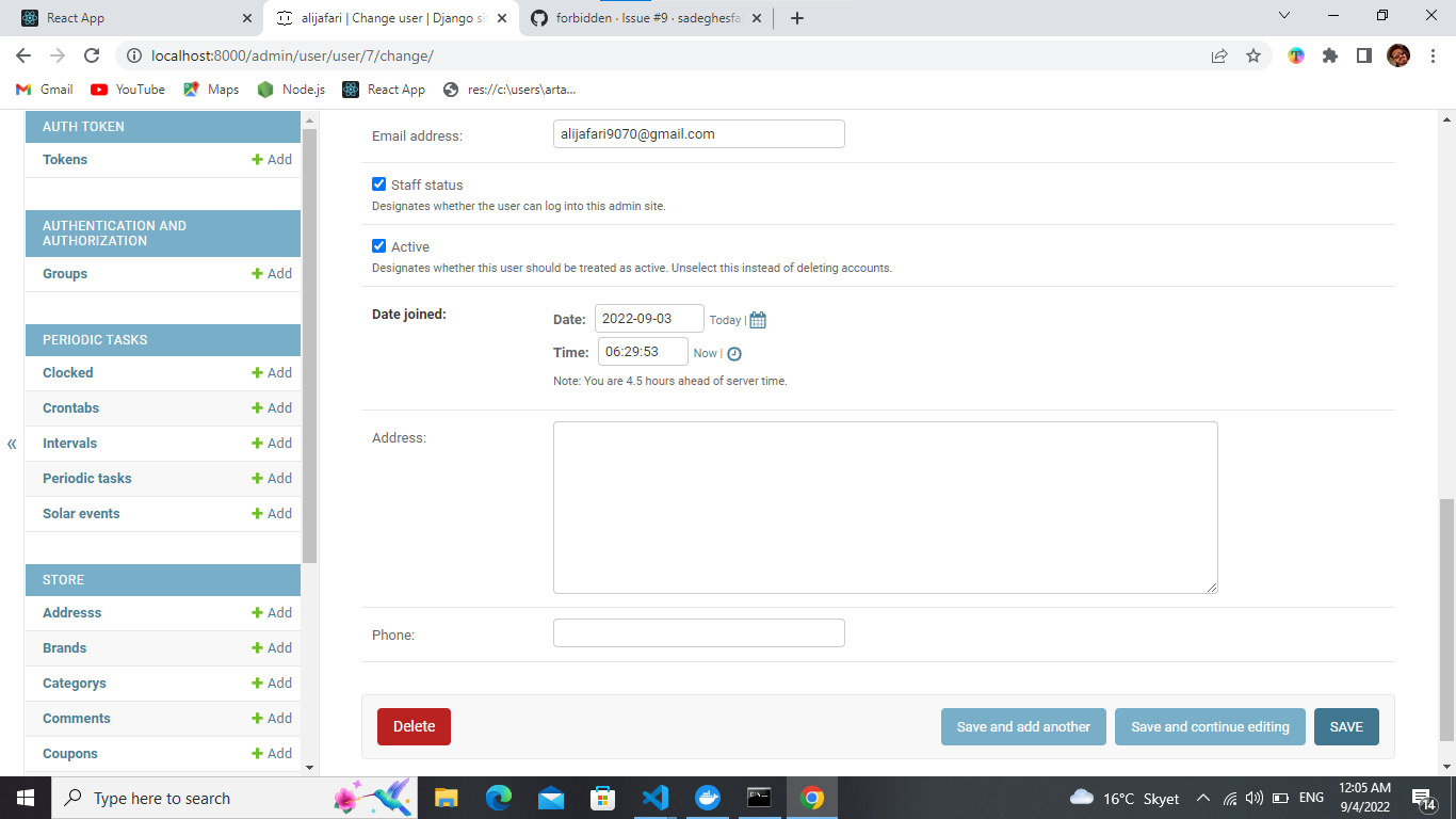 forbidden · Issue #9 · sadeghesfahani/e-commerce · GitHub