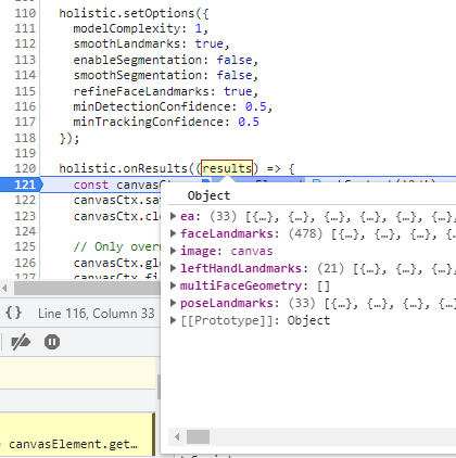 poseWorldLandmarks missing from holistic js api · Issue #3155 · google-ai-edge/mediapipe · GitHub