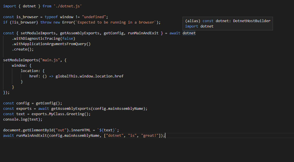 Dotnetdts Should Be Include In The Wasmbrowser Template · Issue