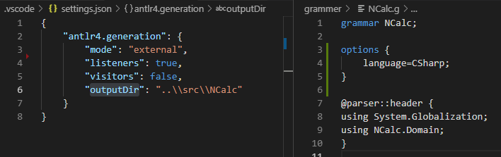 The file generation call should not use parameters for values that have not been given in the ...