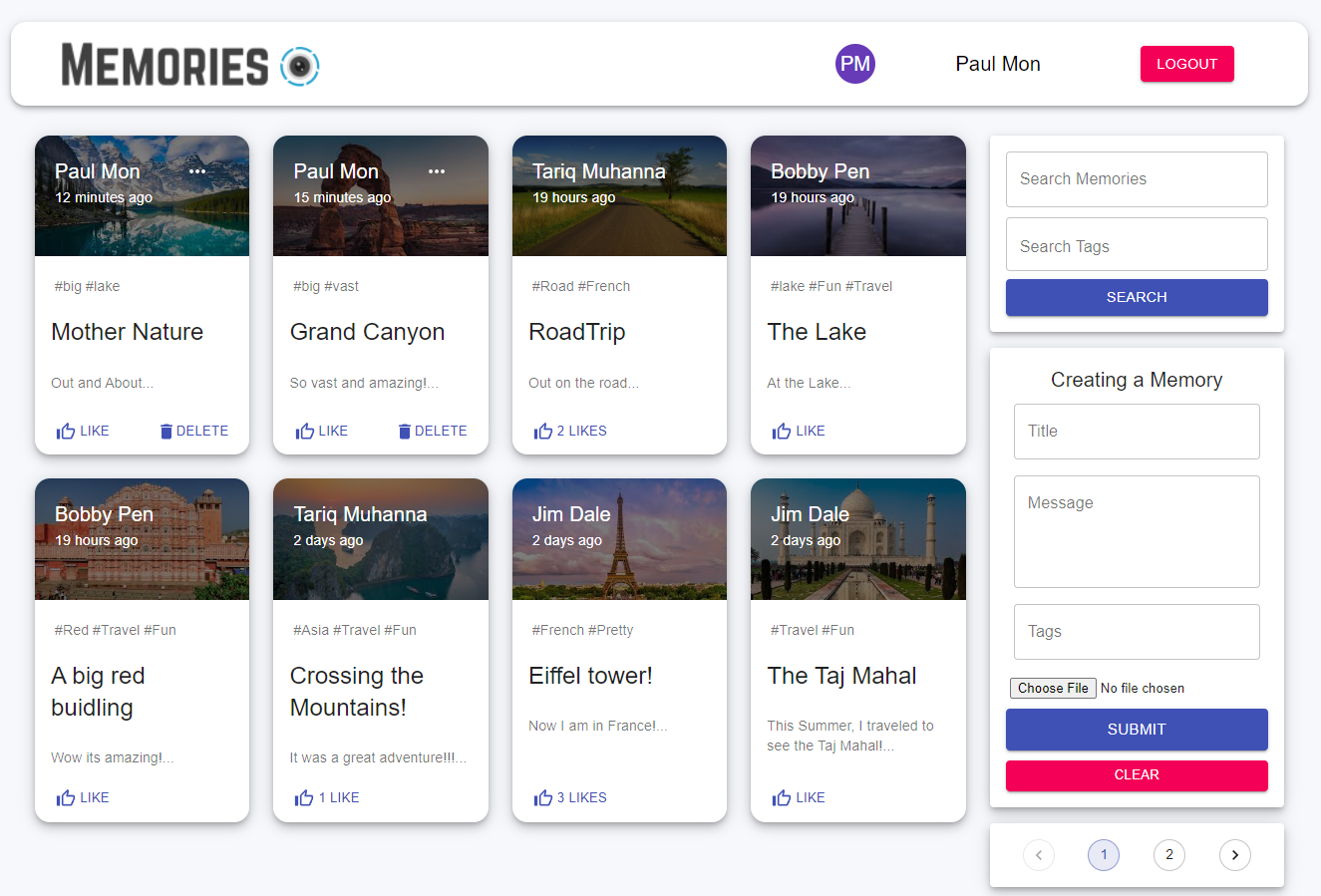 GitHub - TariqRepos/Full-Stack-MERN-Memories-Social-Media-App