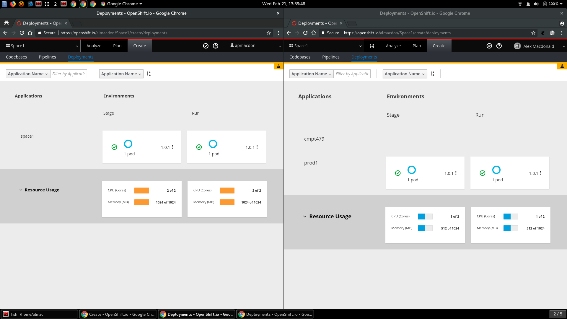 Can create pipeline in another user's space · Issue #2324 · openshiftio/openshift.io · GitHub