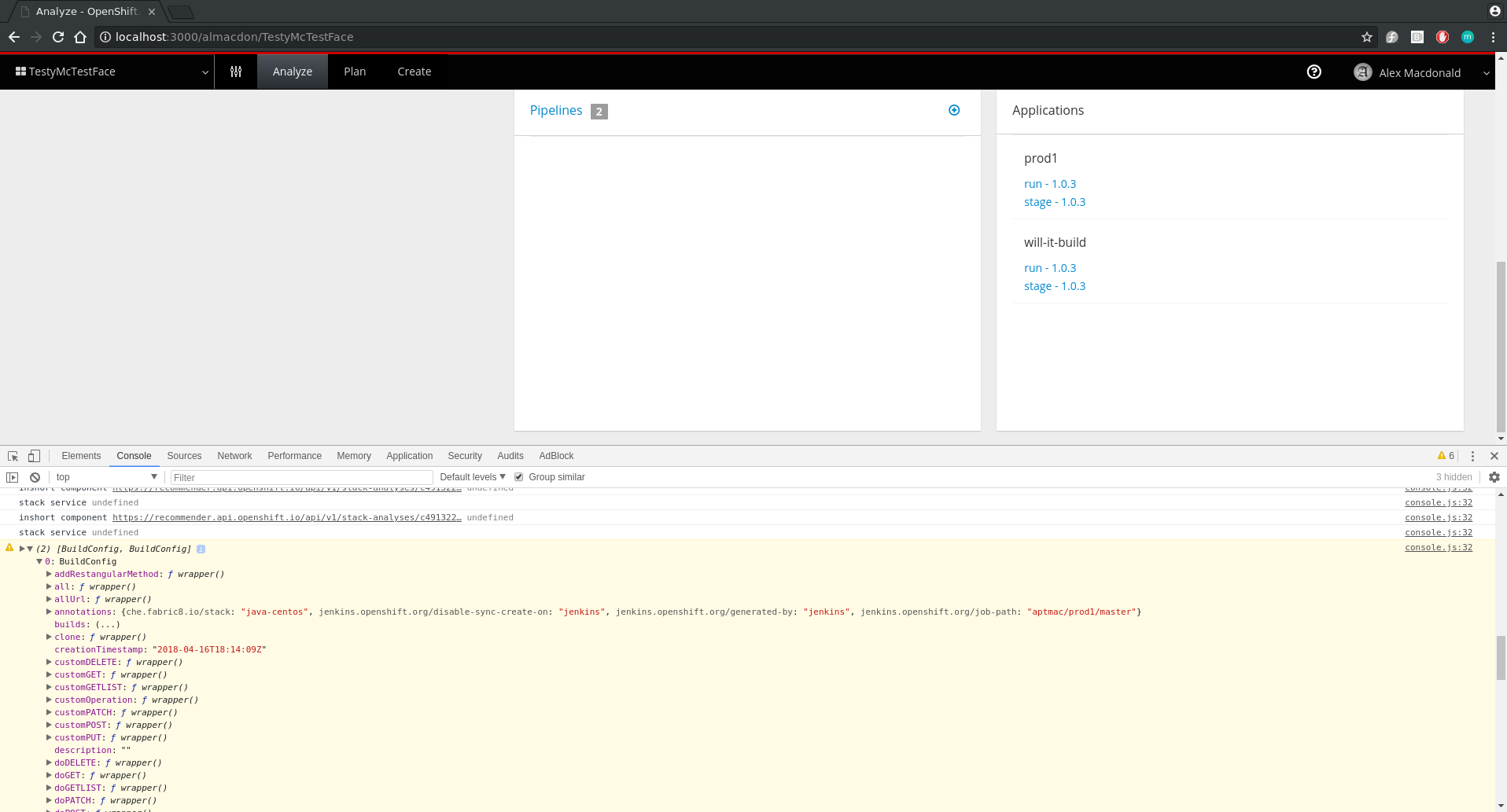 List of individual pipelines not always displayed in OSIO space dashboard · Issue #3461 ...