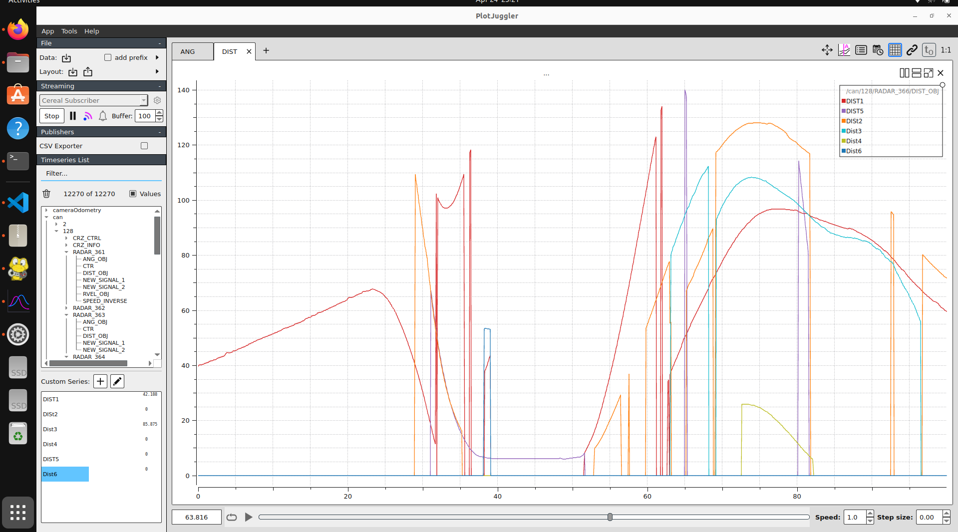 The time tracker is not appearing. · Issue #630 · facontidavide/PlotJuggler · GitHub