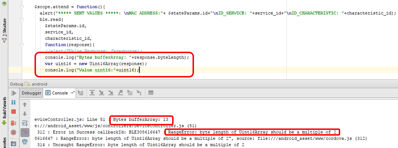 I can not read characteristic from thermometer · Issue #444 · don/cordova-plugin-ble-central ...