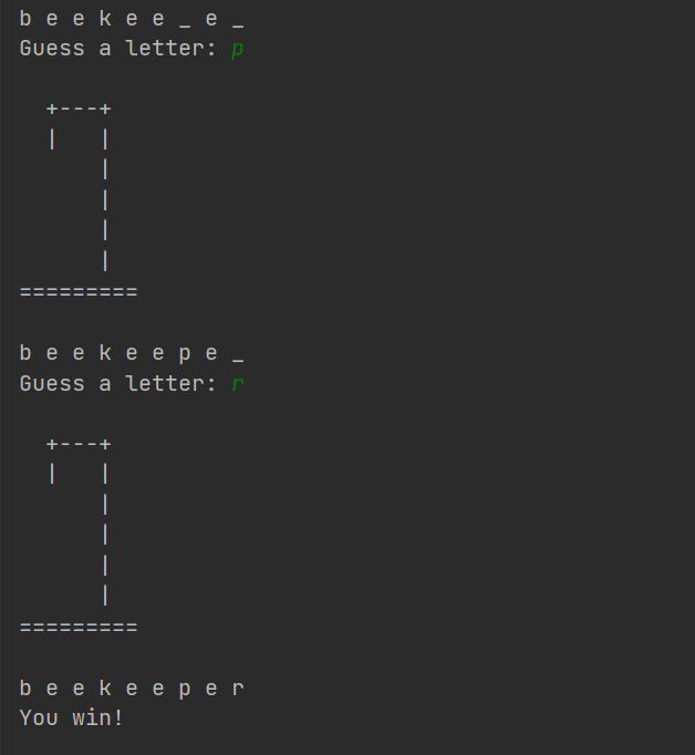 Github Ayeshaali02 Hangman Test Your Wits With This Simple Hangman Game