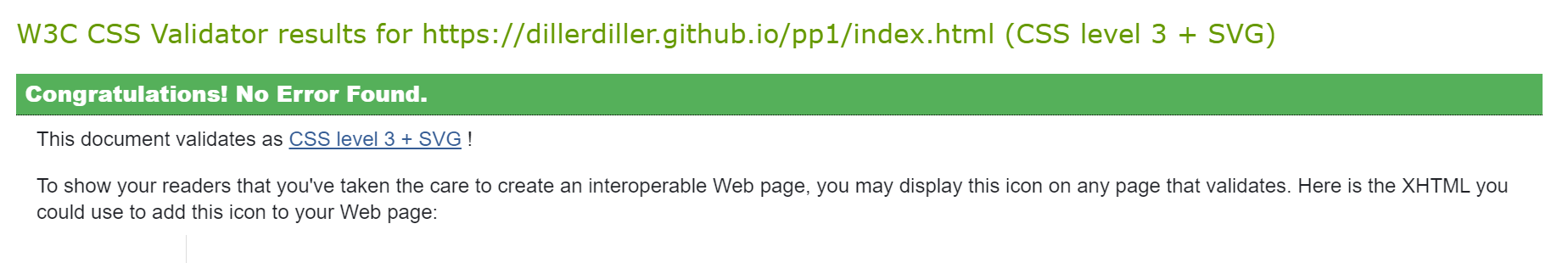 GitHub - DillerDiller/pp1: Milestone Project 1