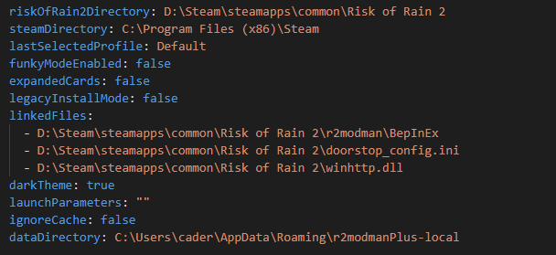 r2modman can't find steam directory even though i set it up · Issue #299 · ebkr/r2modmanPlus ...