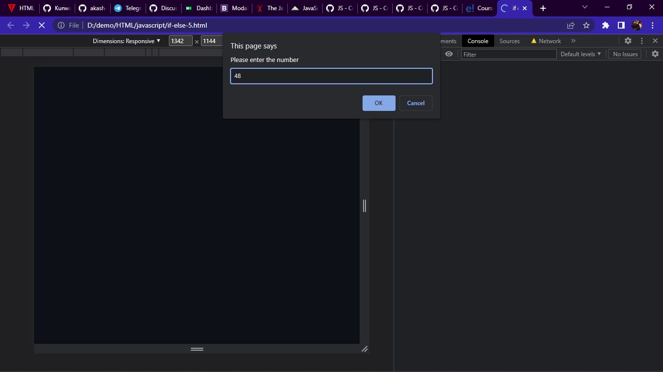 JS - Control Flow Statements - Conditional Statements - Decision Making ...