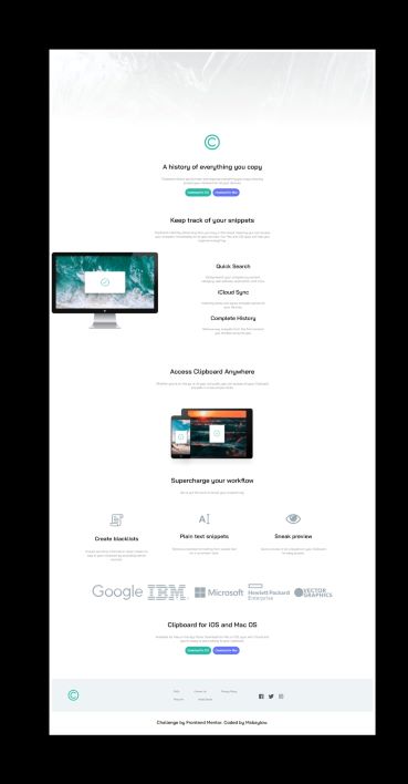 GitHub - msbaylow/clipboard-landing-page